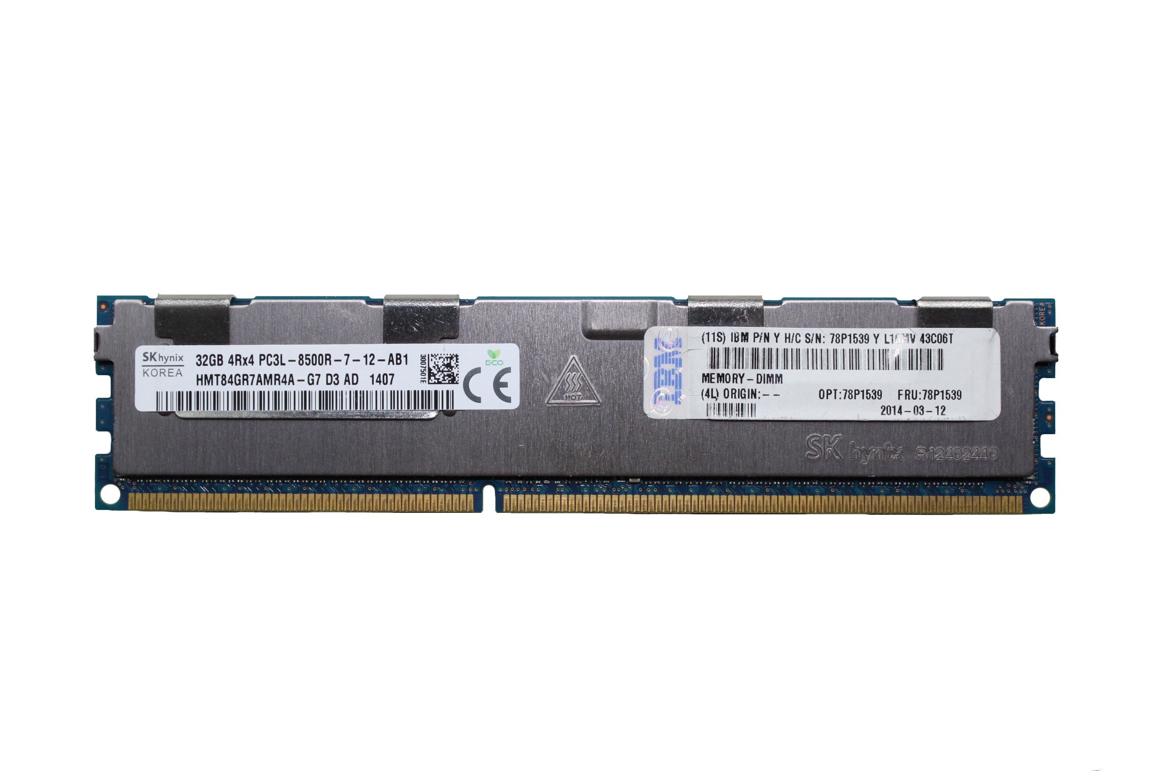IBM 32GB 4RX4 PC3L-8500R